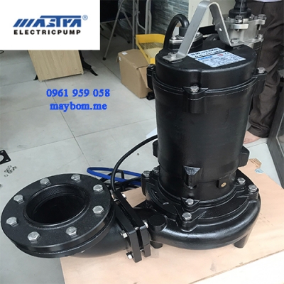 Bơm chìm nước thải Mastra toàn gang MAD437 3.7kw